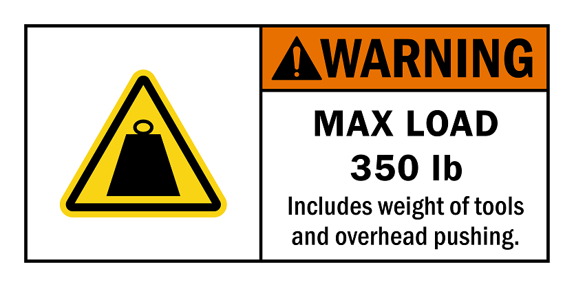 AeroCreeper Warning Labels – Aerocreeper